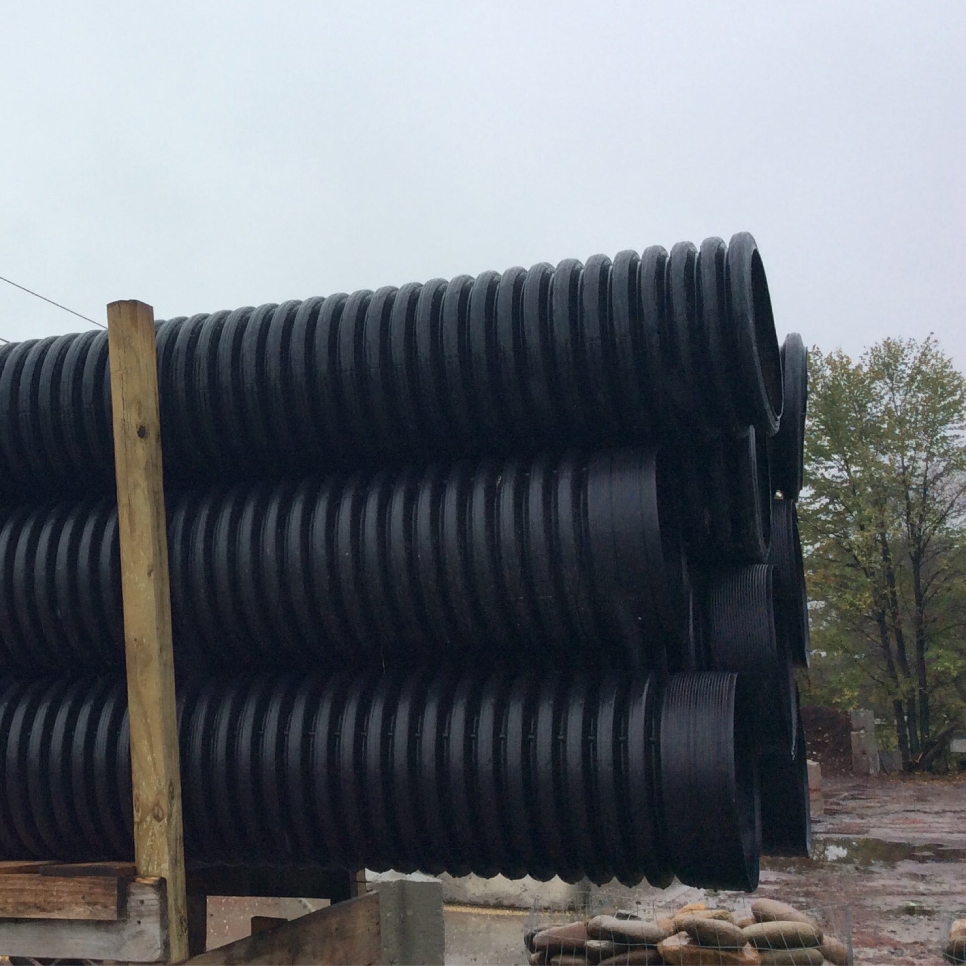 12x20 Double Wall Pipe | Alex Pinestraw & Mulch, LLC