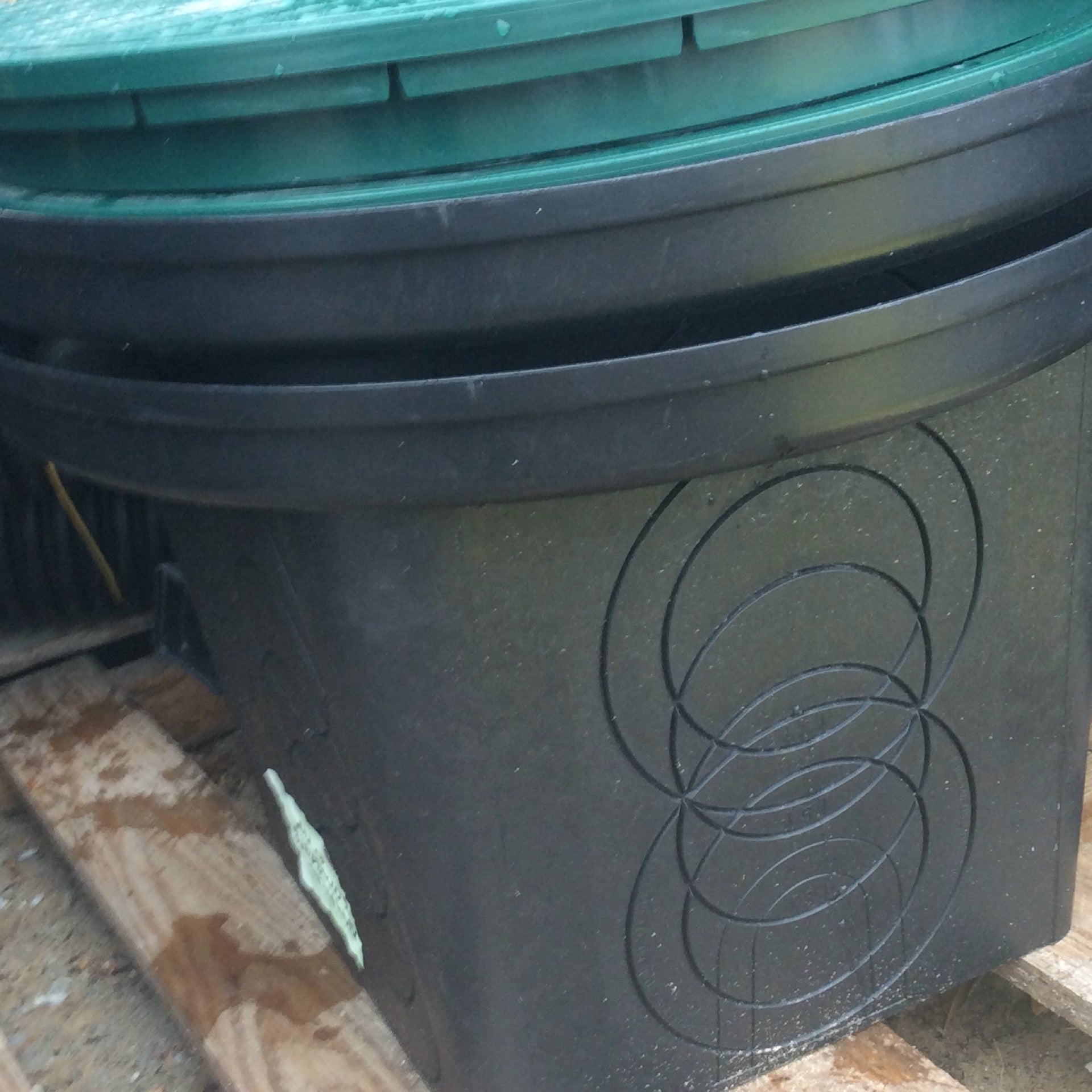 6” Drop Box Storm Drenage | Alex Pinestraw & Mulch, LLC