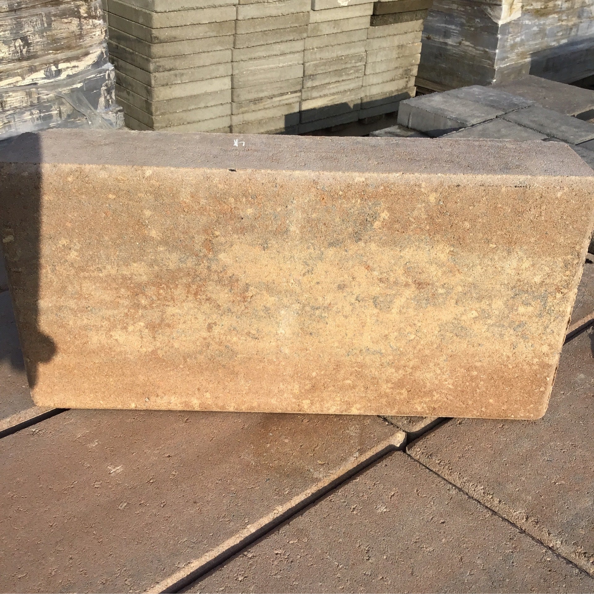Pink 10” x 20” x 4” Paver Rectangular | Alex Pinestraw & Mulch, LLC
